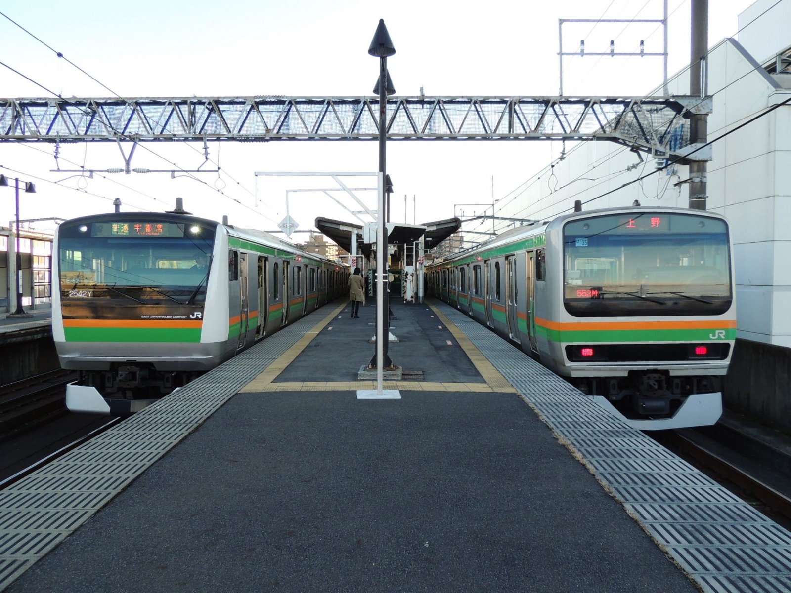 E233系3000番台とE231系1000番台 宇都宮線 | ☆女装男子ファッションライナー☆ ～にちじょうにっき～ ☆ ～☆*．･(*ゝ∀・*)ﾉ～